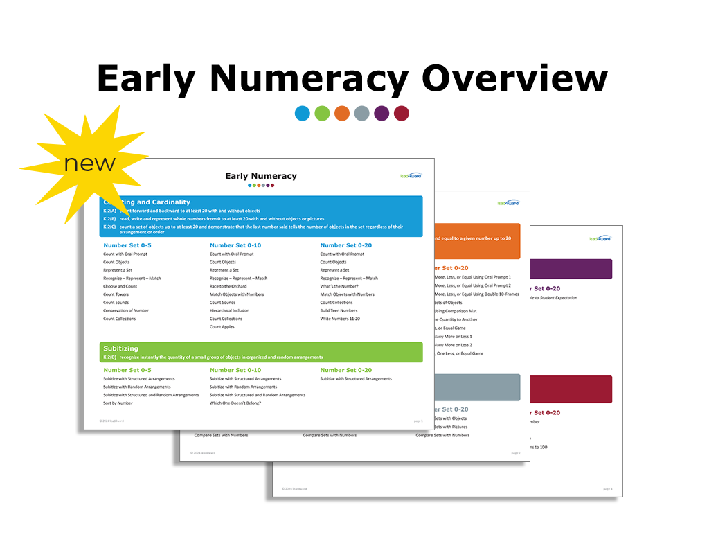 mathmark Primary: Early Numeracy (English / Spanish) – lead4ward