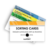 5th Grade ELAR TEKS Sorting Cards (One Student Set) – lead4ward