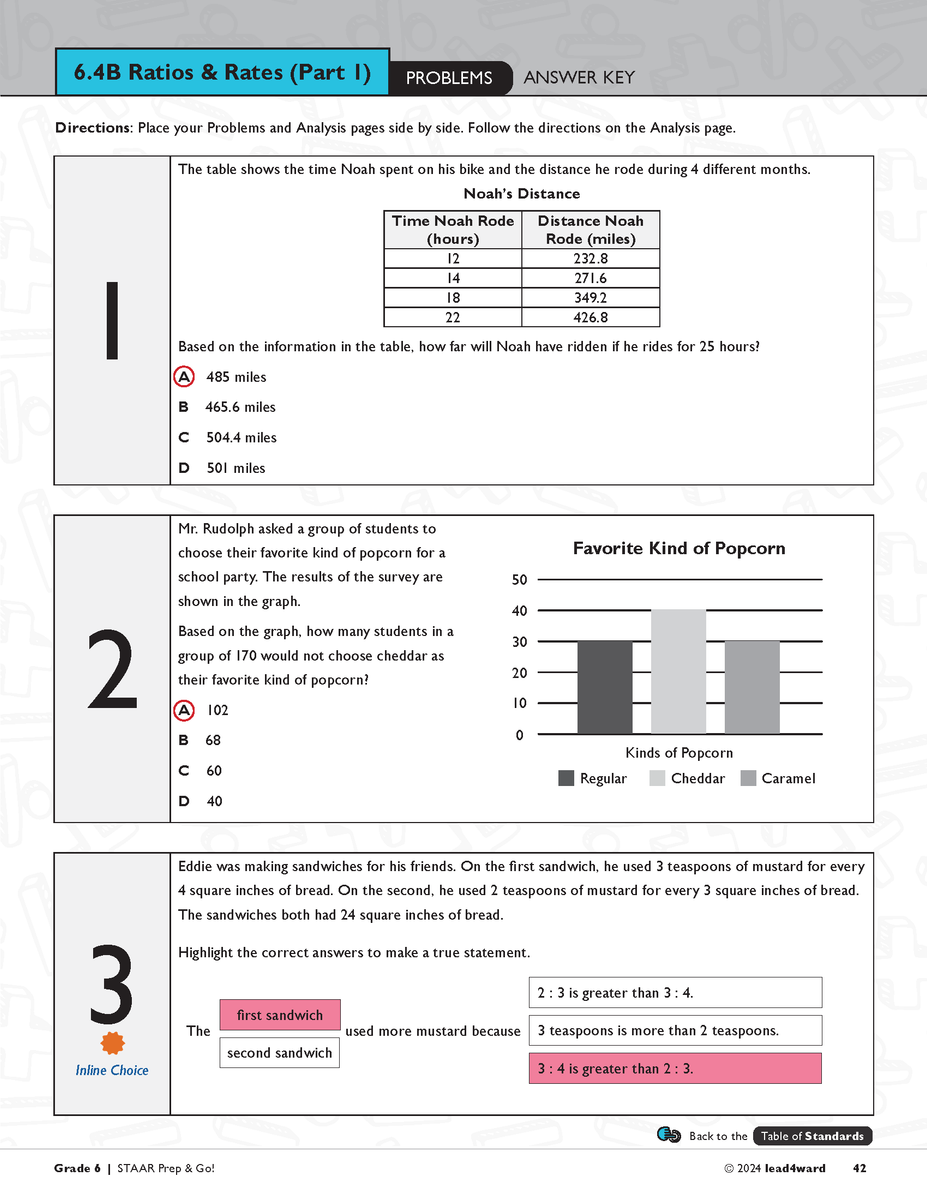 mathmark STAAR prep (Grades 3-8) – lead4ward