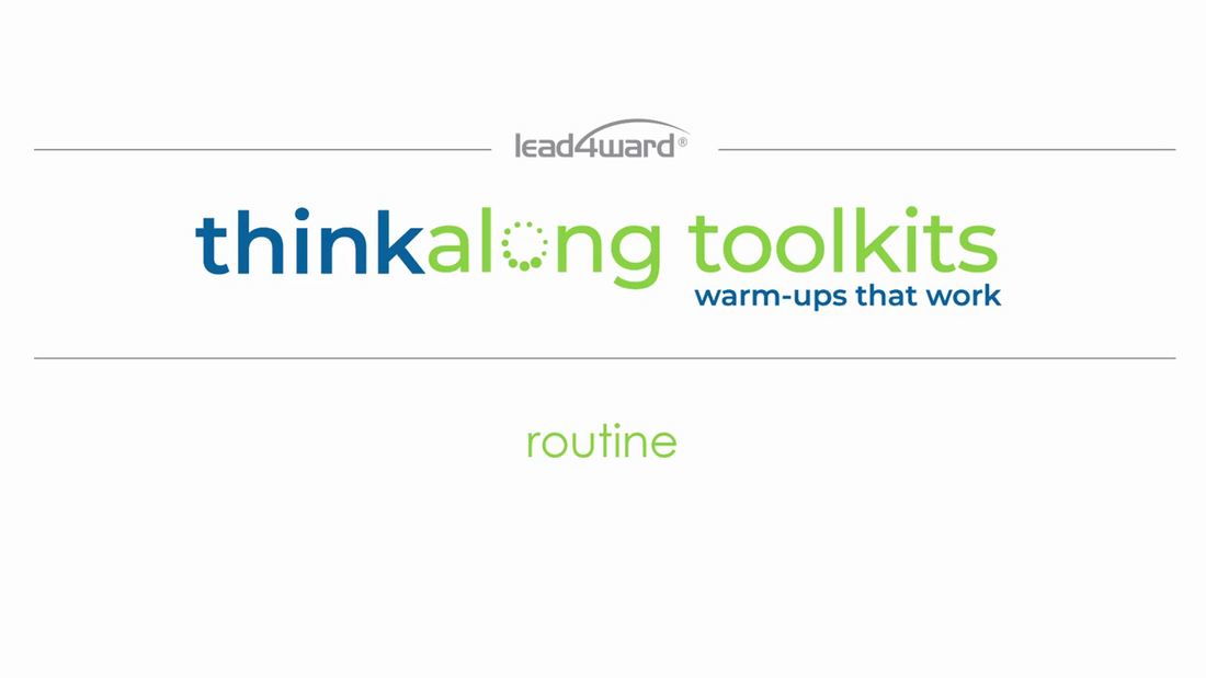 thinkalong toolkits – lead4ward