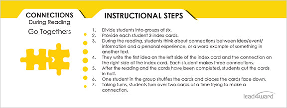 Comprehension Strategy (Cards Only) English or Spanish – lead4ward
